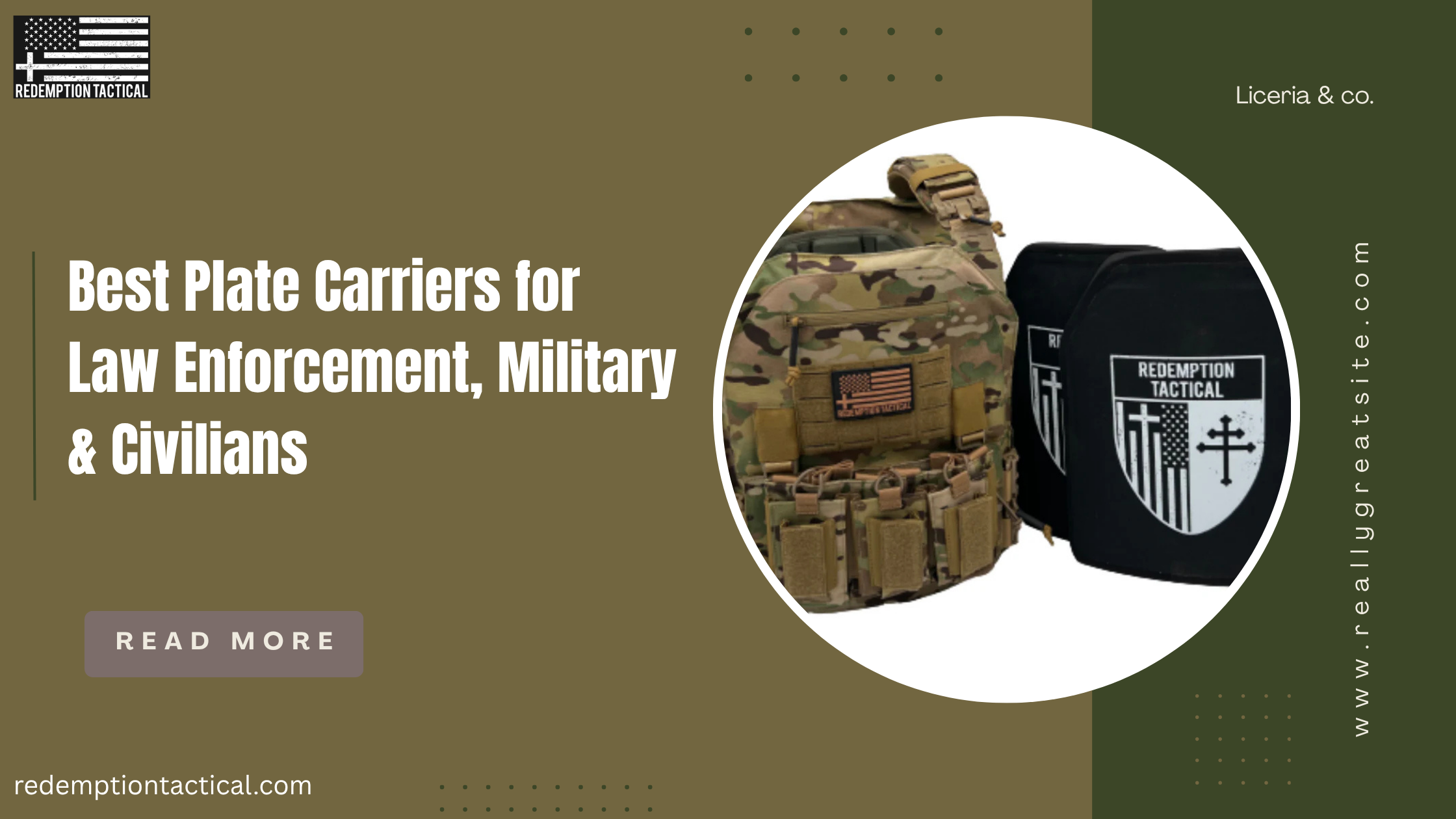 Best Plate Carriers for Law Enforcement, Military & Civilians