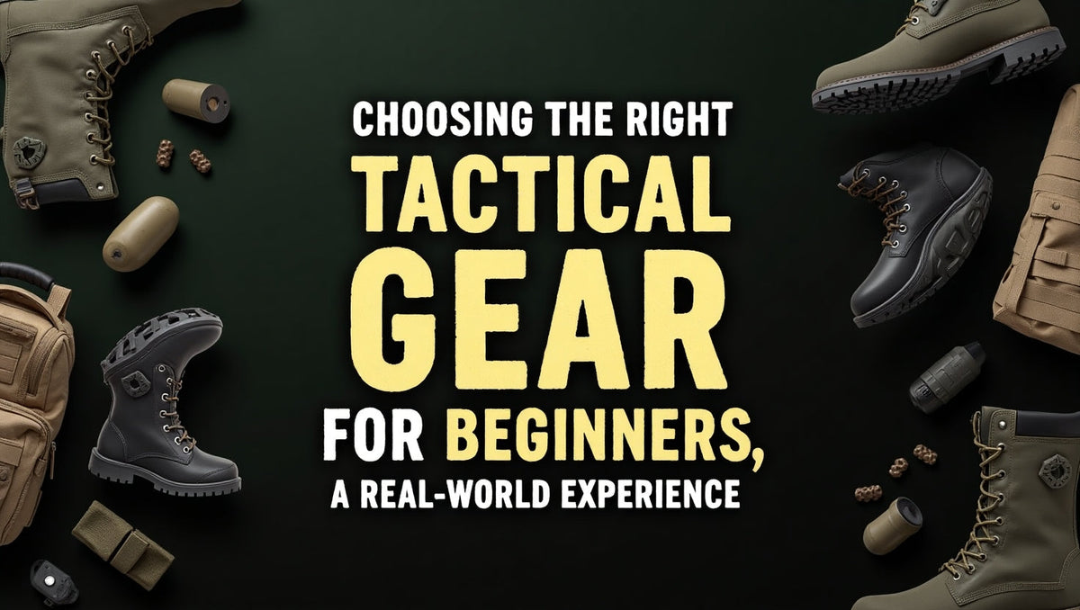 Choosing the Right Tactical Gear for Beginners – Redemption Tactical