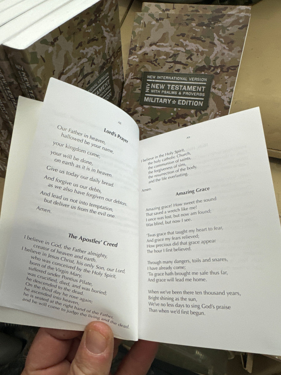 Tactical Military Pocket Bible (Multicam) – Redemption Tactical