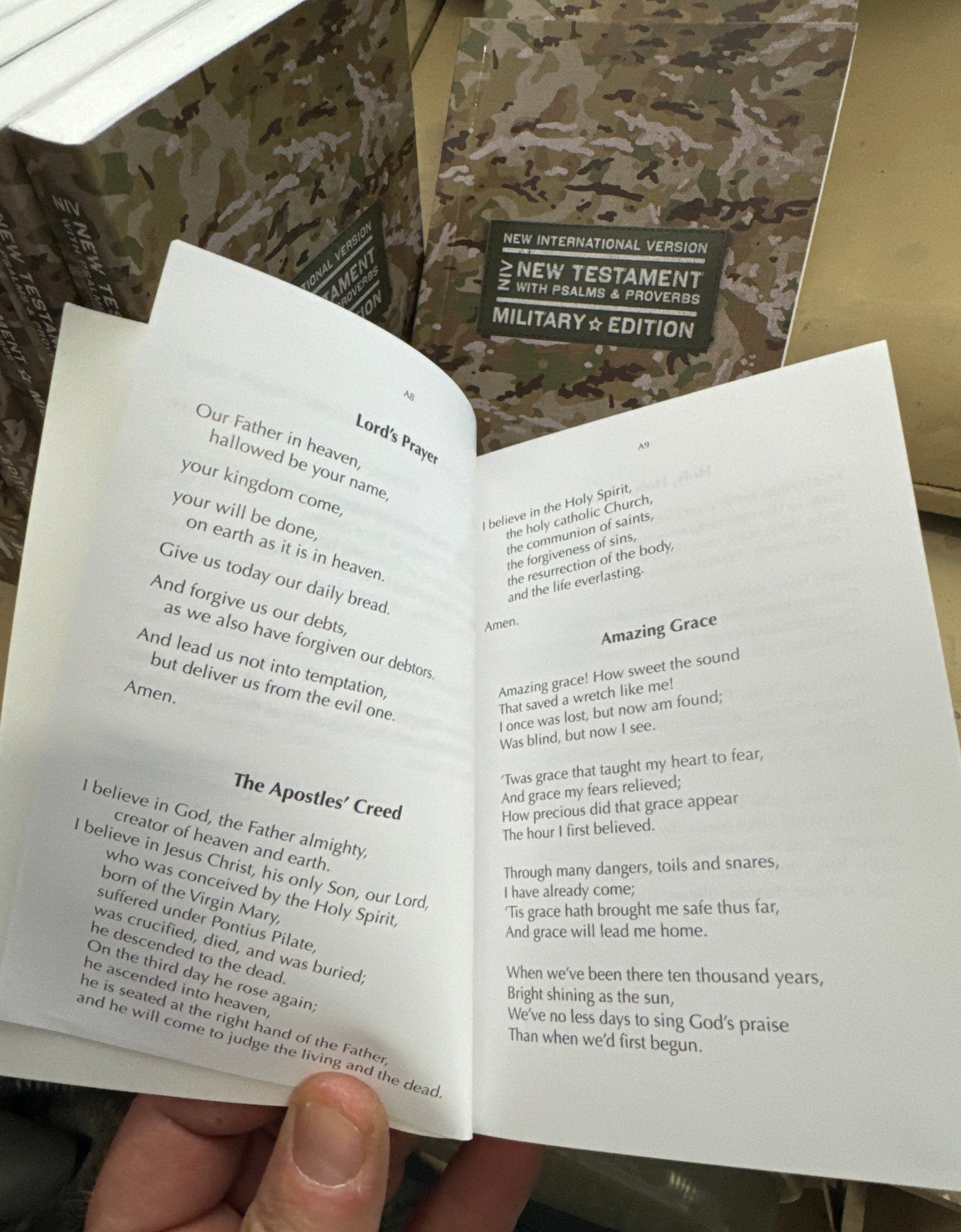 Tactical Military Pocket Bible (Multicam) – Redemption Tactical