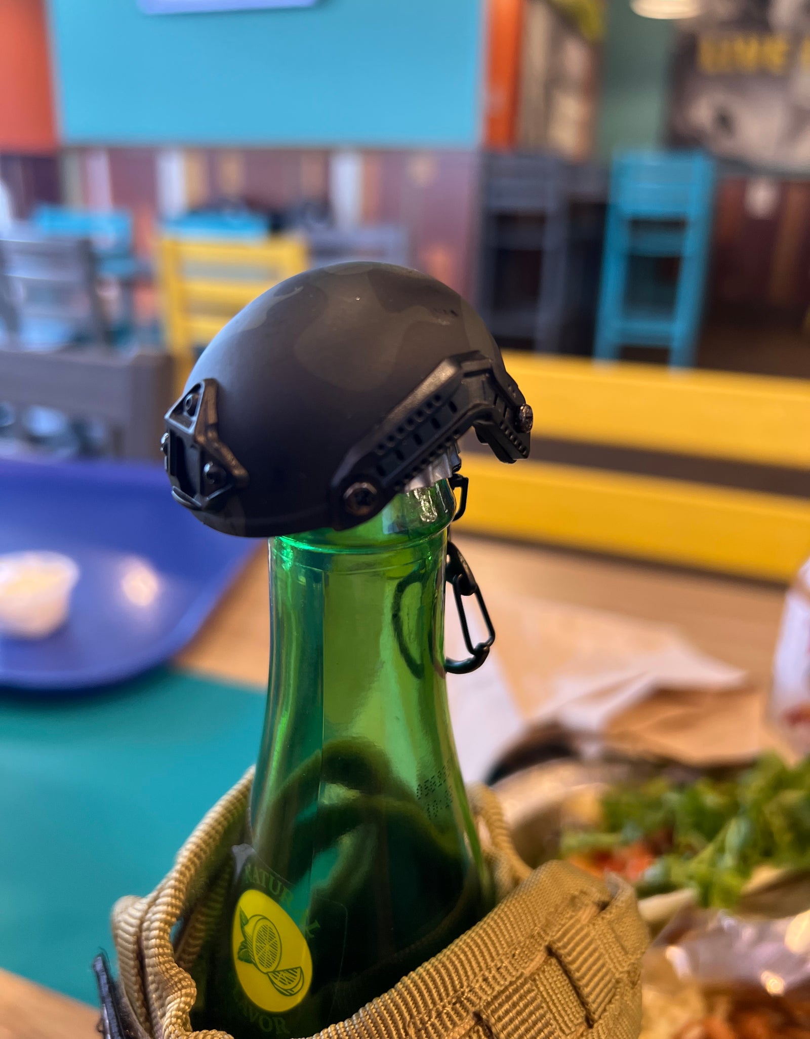 “Squirrel Helmet” Bottle Full Kit Helmet Cap Opener and Bottle Cover ...