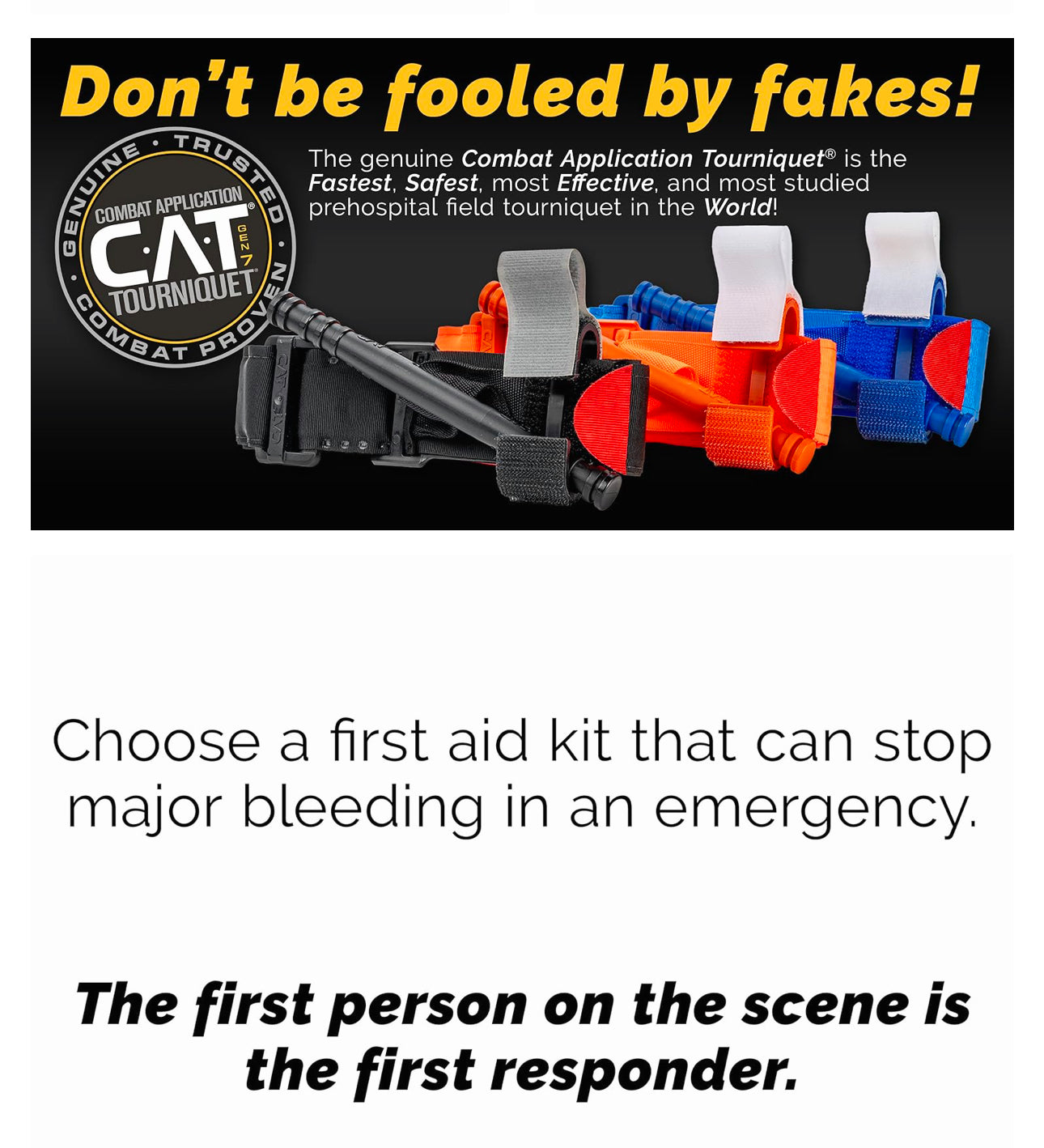 CAT 7 RED TIP TQ AUTHENTIC NAR (C-A-T)COMBAT APPLICATION TOURNIQUET TQ ...