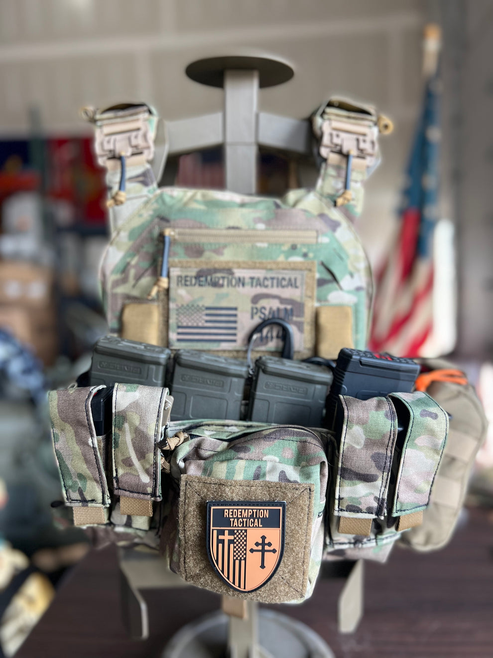 RT Holts Chest Rig Placard