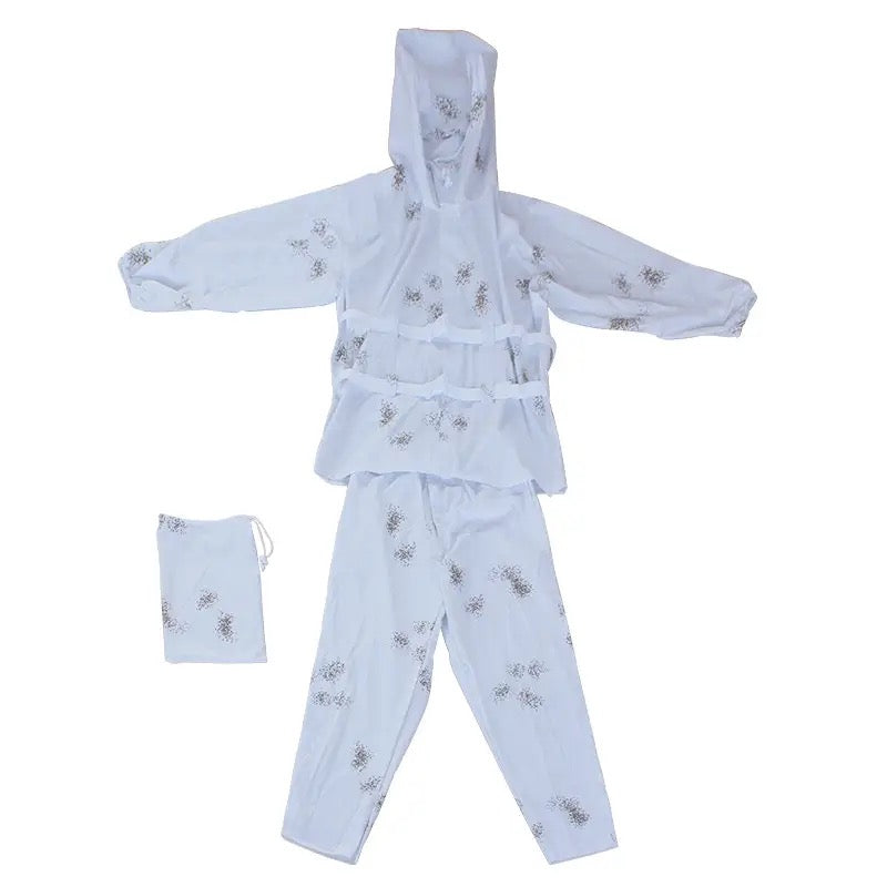 Crusader Snow Camo Pull Over (Zippered Jacket and Pants included)