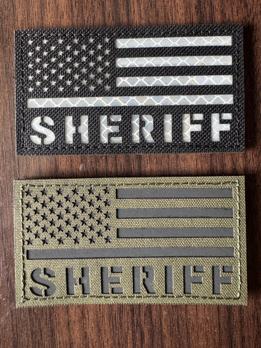 2x3.5” Sheriff Patch IR or Reflective – Redemption Tactical