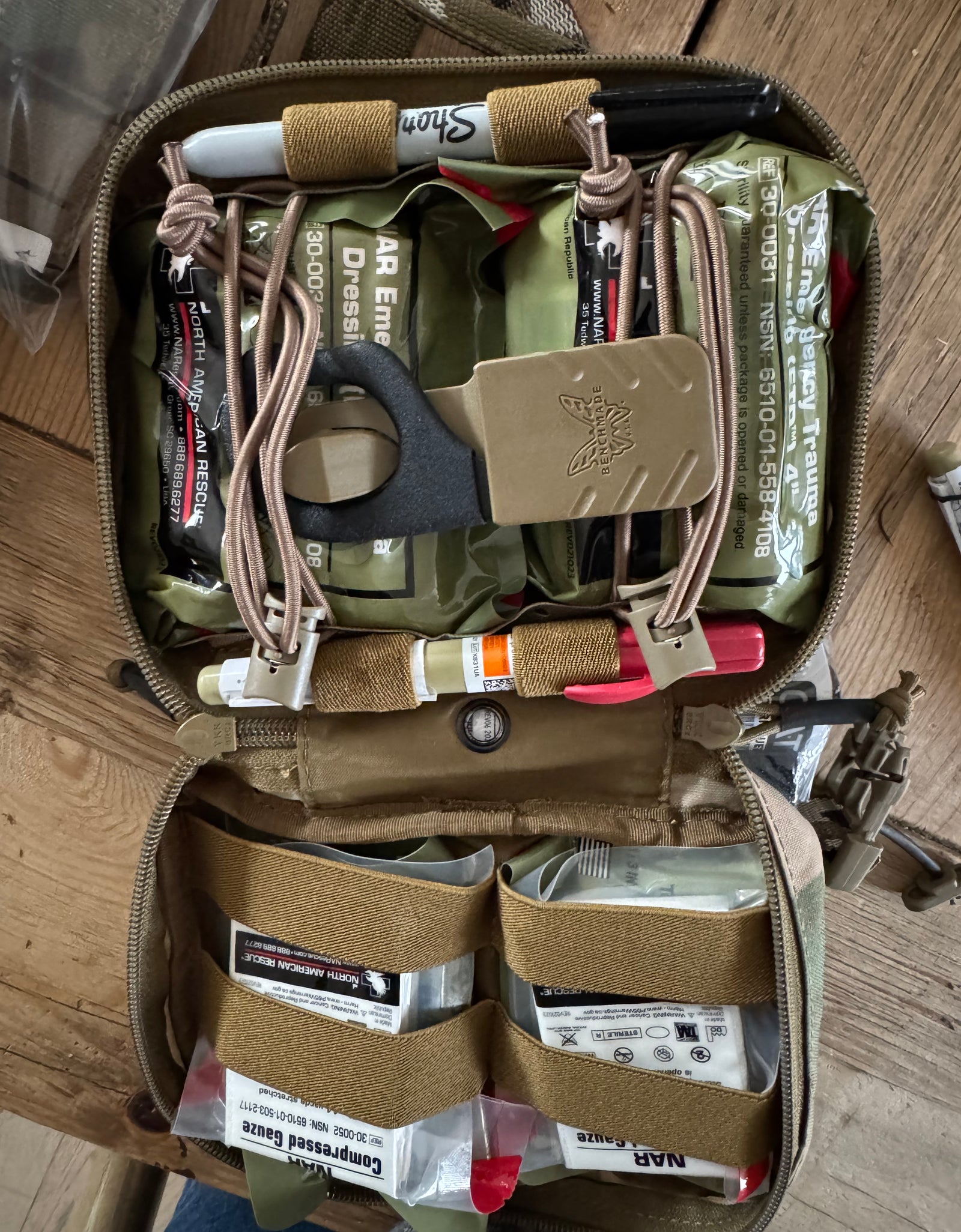 “Crusader IFAK Pouch” Quick Deployment First Aid Pouch (Pouch Only ...