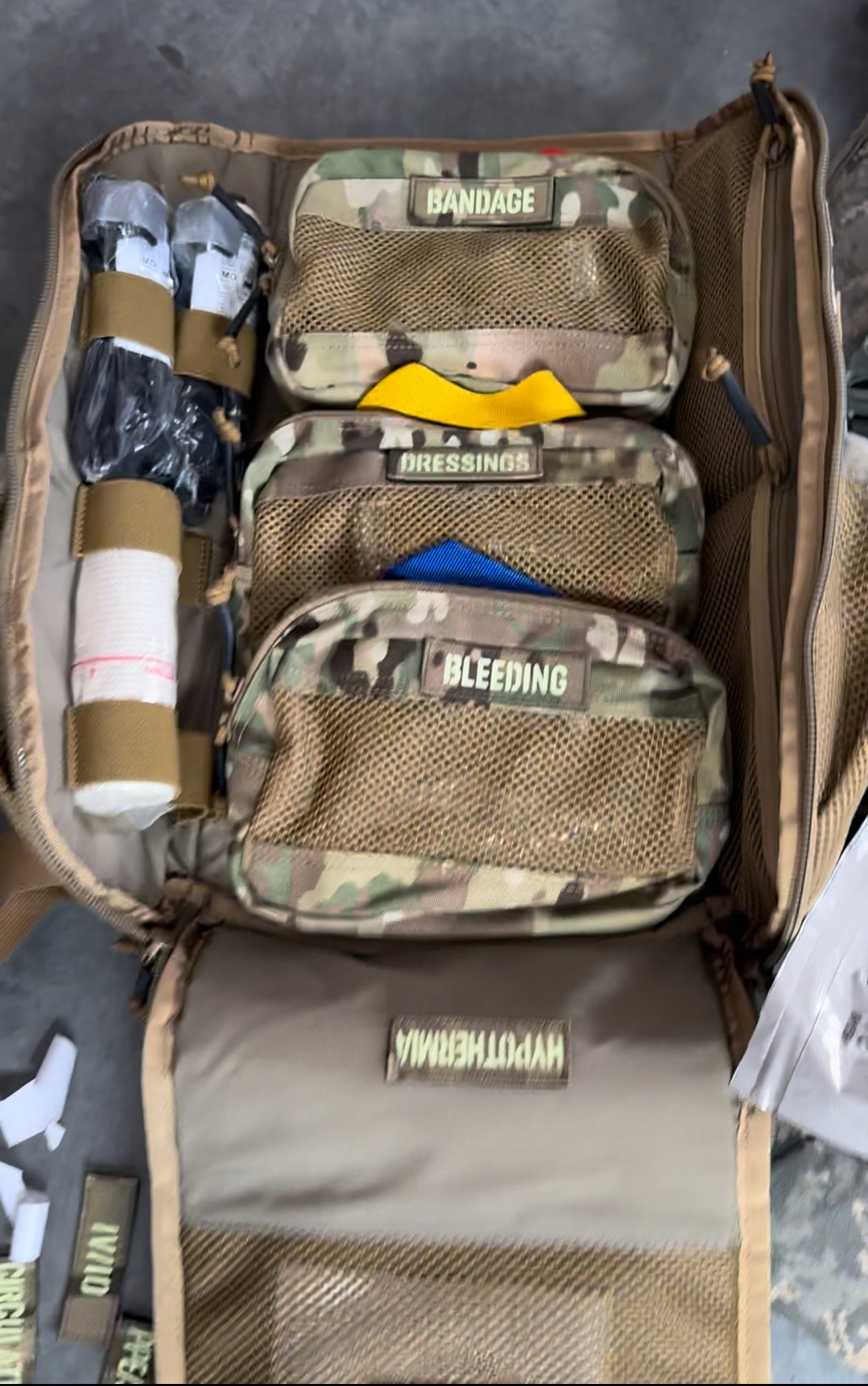 (RTTM Kit) Redemption Tactical Team Medical Kit Pack with US Made Nort