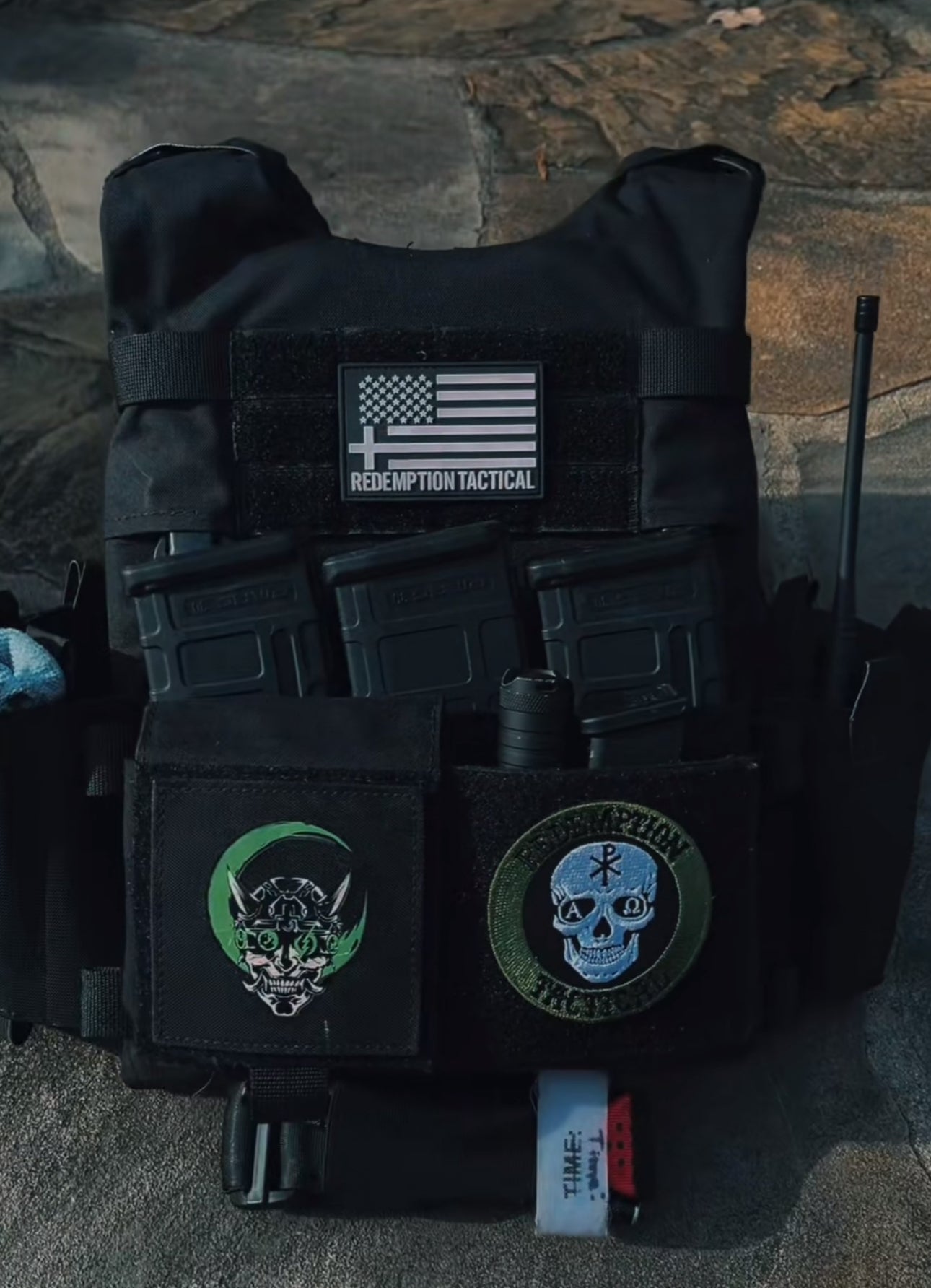 1000D Nylon Rig Tactical Chest Rig With Rifle & Pistol Mag Pouches ...