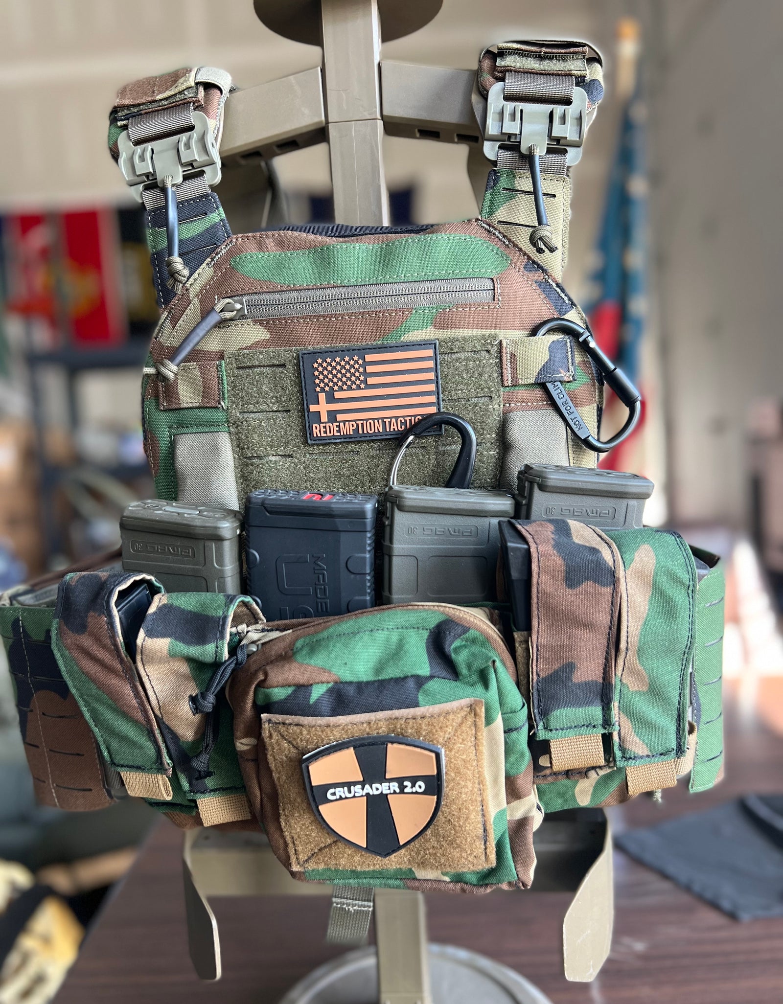 RT Holts Chest Rig Placard – Redemption Tactical