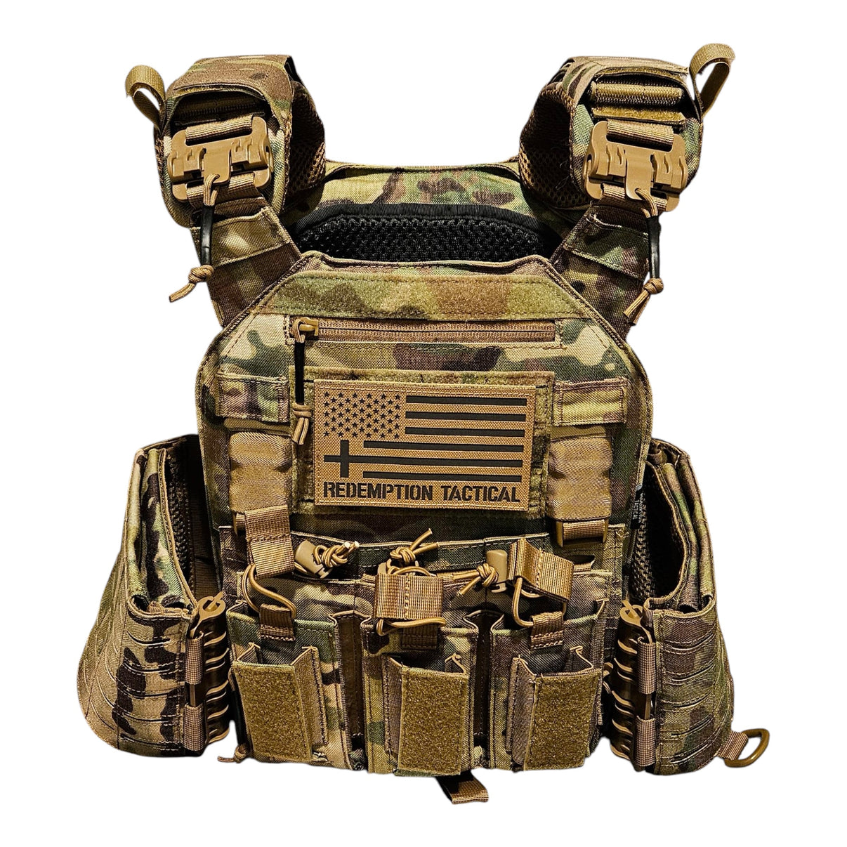 "CRUSADER 2.0 TEXAS Edition" V4 Redemption Tactical® Plate Carrier Ves