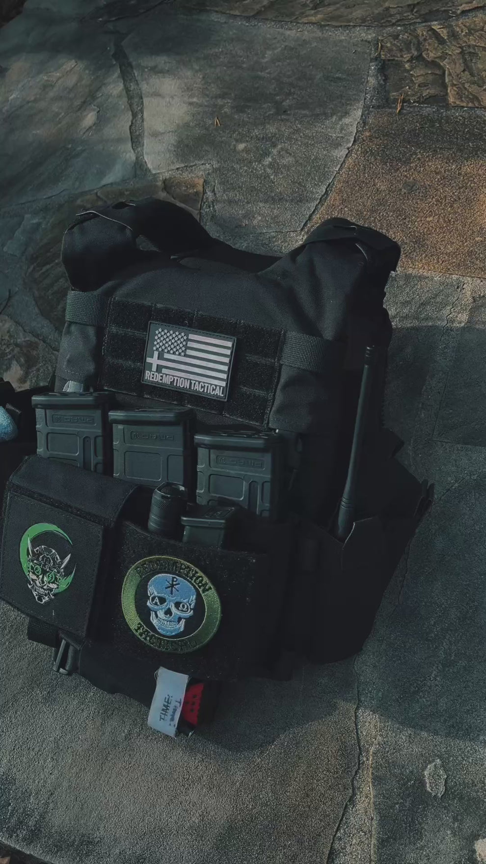 Redemption Tactical “Dark Angel 2.0” Plate Carrier with Mag Pouch