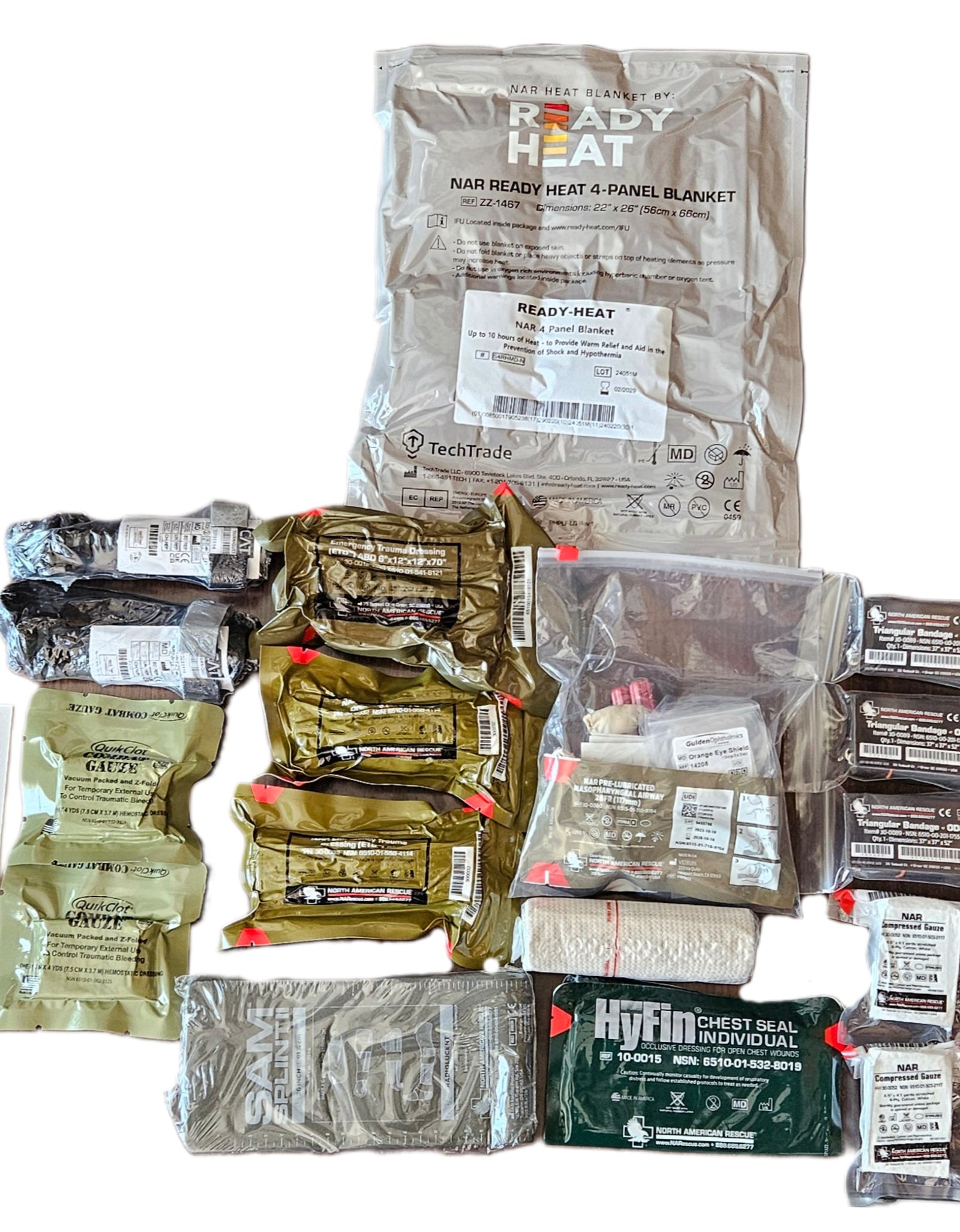 (RTTM Kit) Redemption Tactical Team Medical Kit Pack with US Made Nort