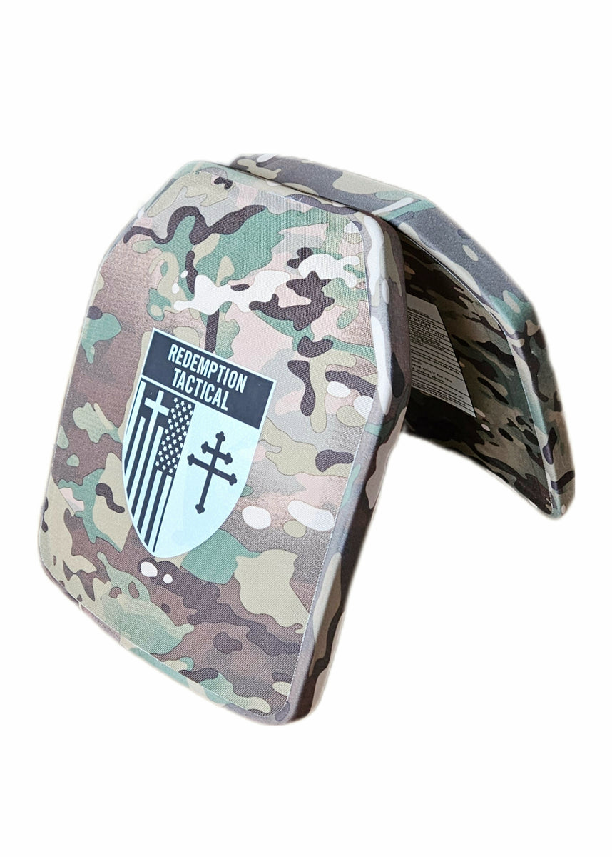 "MULTI-CURVE" SIZE SMALL to LARGE 10x12 Level IV Ballistic Front or Ba ...