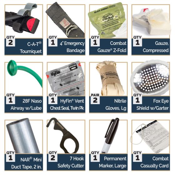 (SIRK) GEN 2 SUPPLEMENTAL IFAK RESUPPLY KIT – Redemption Tactical