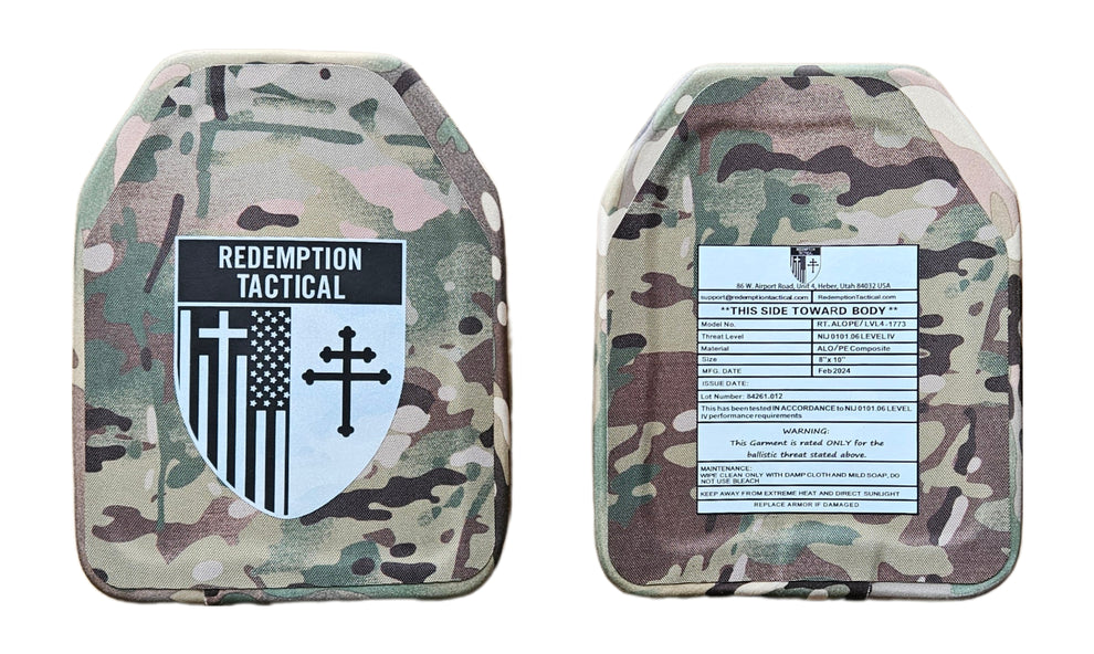 8x10 Level IV Recon 2.0 Armor Kit (Pair Level IV 8x10 Plates or Bundle