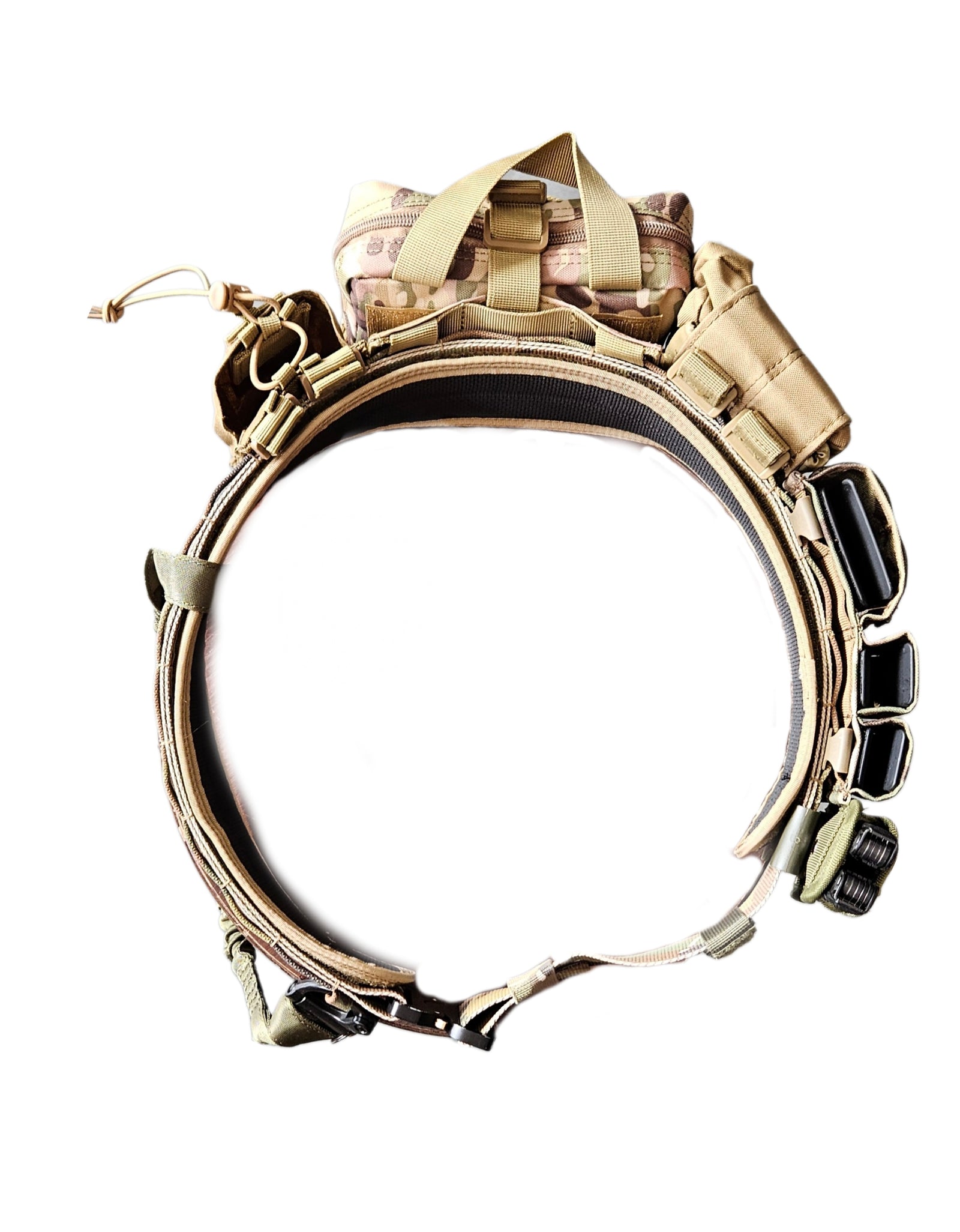 Crusader Full Battle Belt Kit with all Pouches and Full Crusader NAR I ...