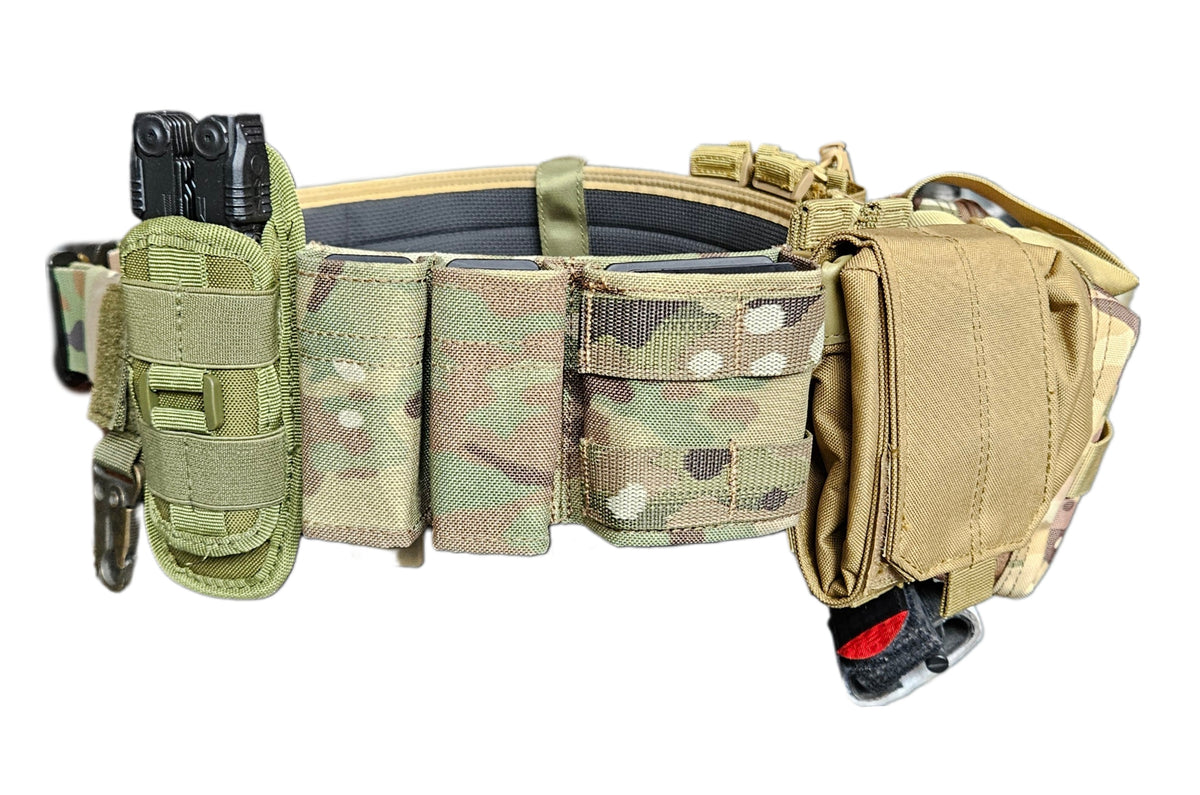 Full Battle Belt Kit all Pouches Included – Redemption Tactical