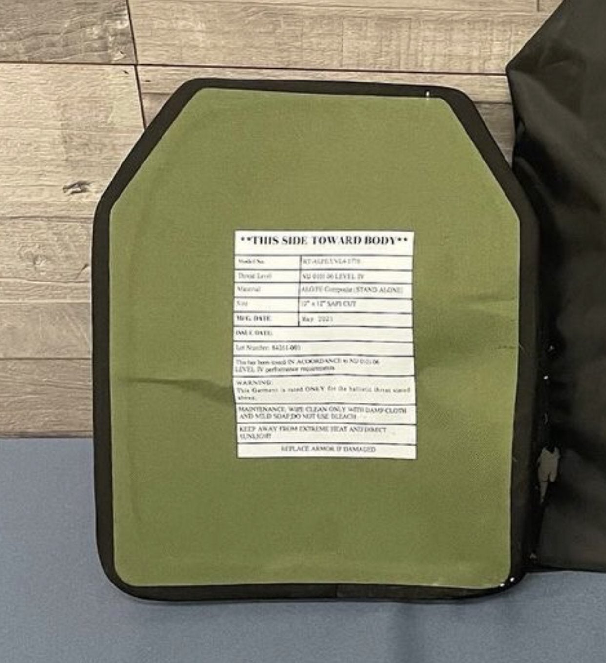 CRUSADER 2.0 ARMOR KIT Front/Back Plates LIGHTWEIGHT LEVEL IV (2) 10x1 ...