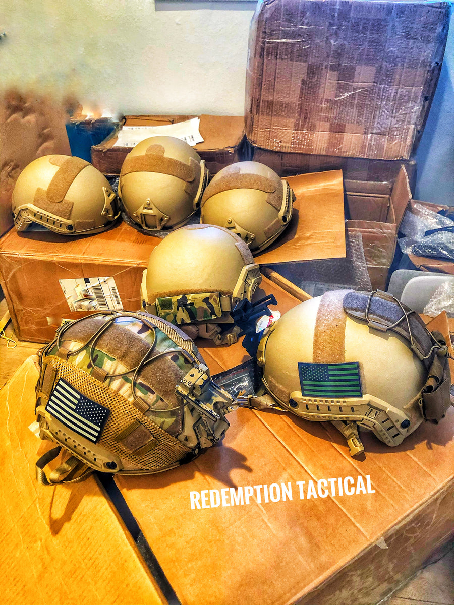 RT2 Ballistic High Cut Helmet: Tested to LEVEL IIIA (Included Arc Rail ...