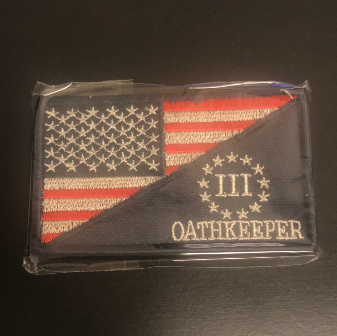 Oathkeeper Flag Patch – Redemption Tactical