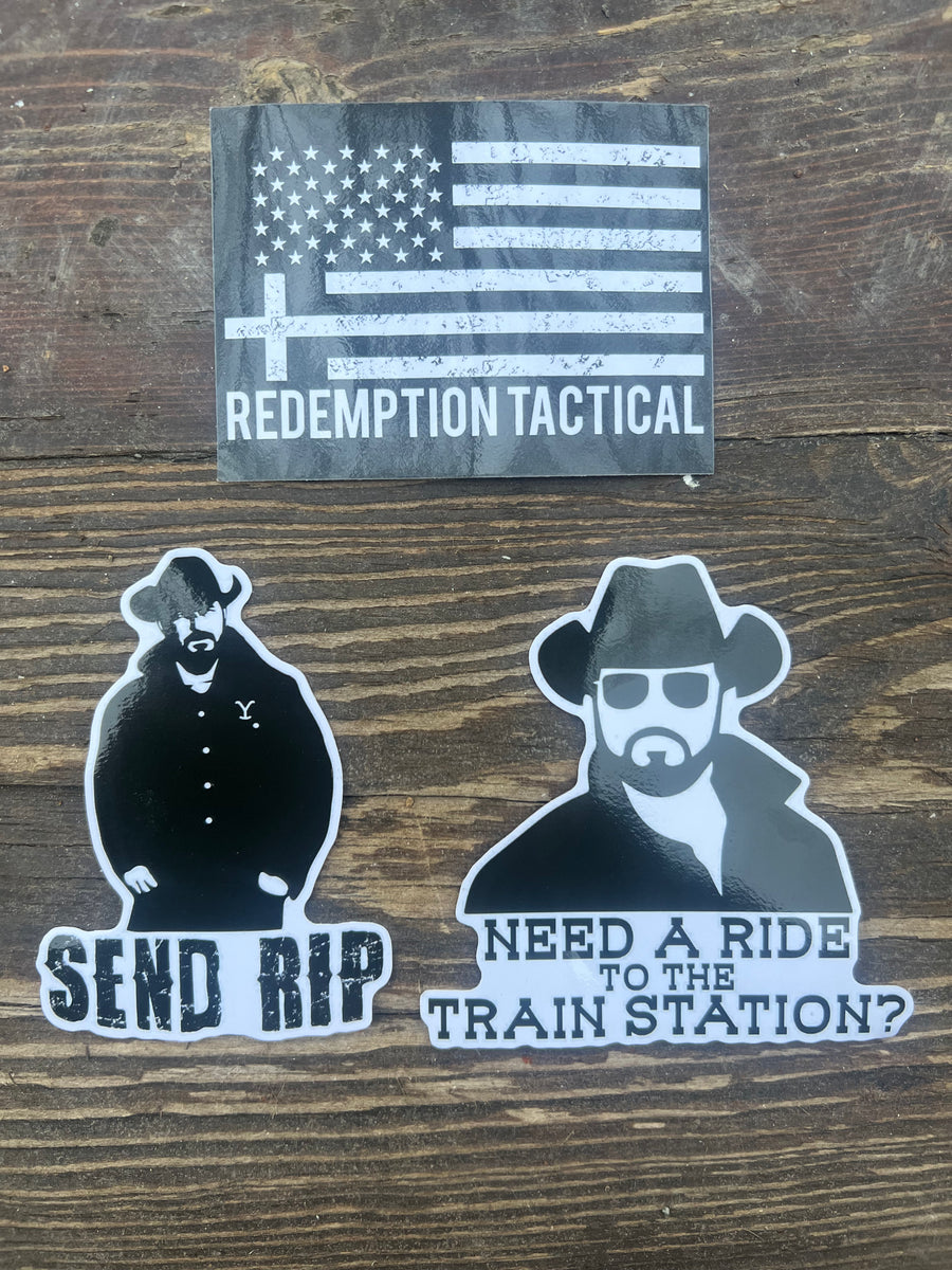 Yellowstone Sticker Package – Redemption Tactical