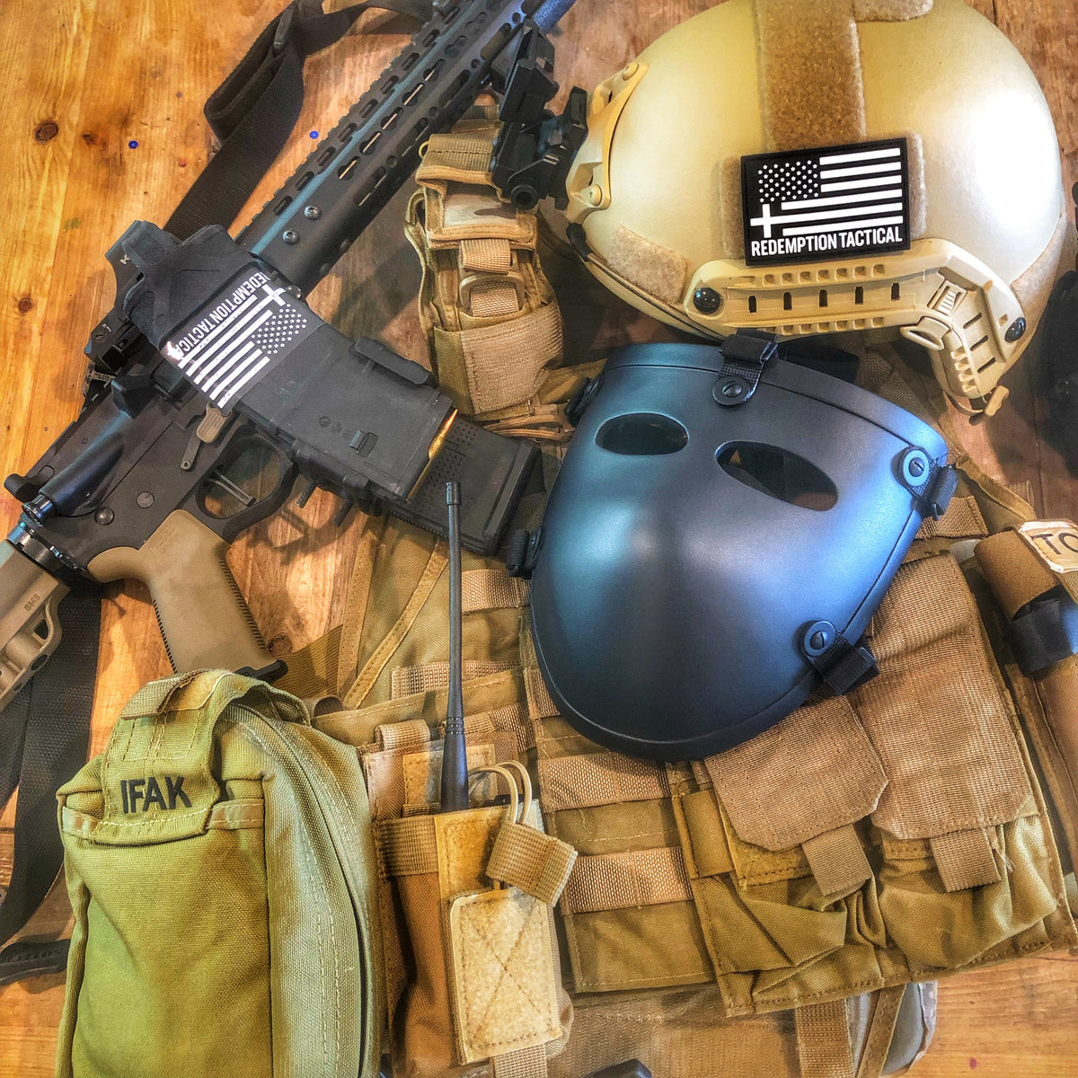 “Ballistic Rampage” Level 3A Face mask – Redemption Tactical