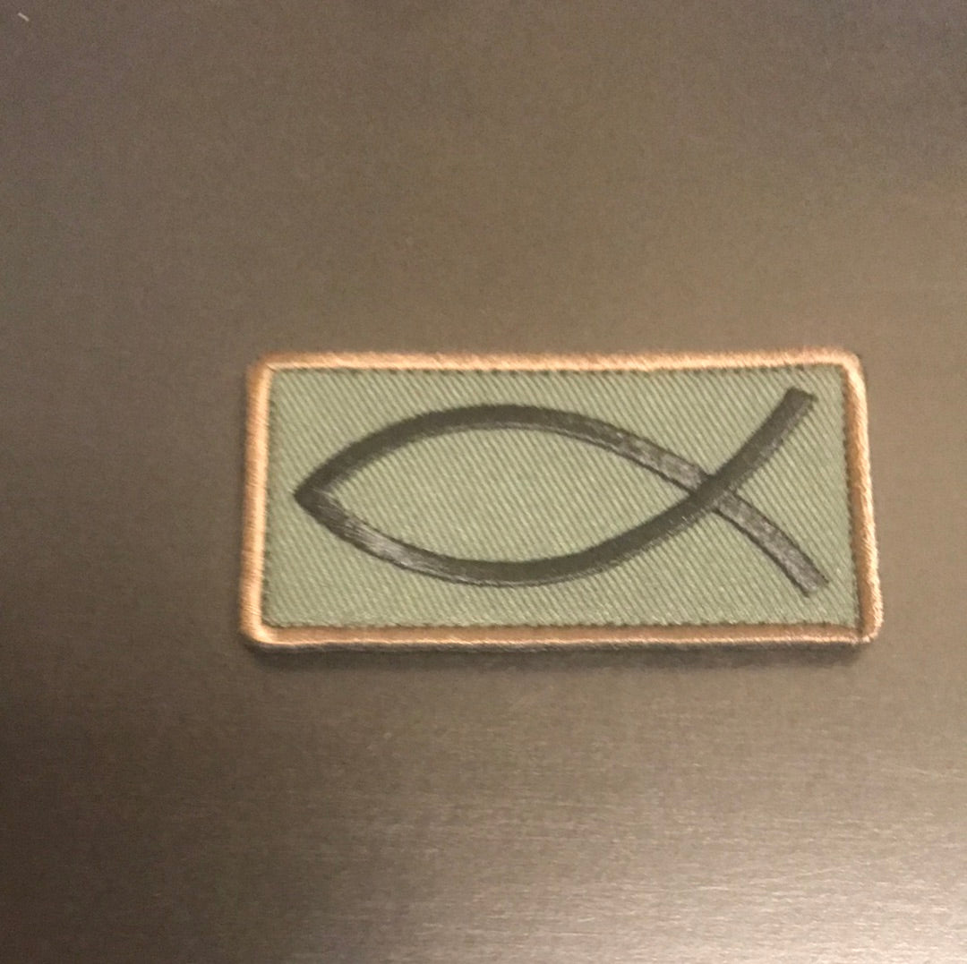 Christian fish Patch – Redemption Tactical