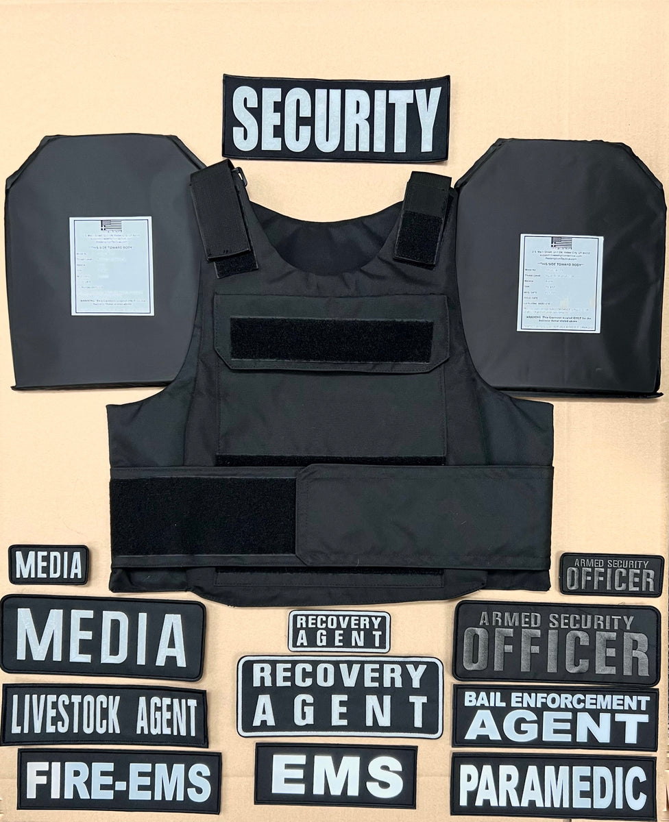 First Responder / Duty VEST COMBO PACKAGE LEVEL IIIA (2) 10x12 Front/B ...