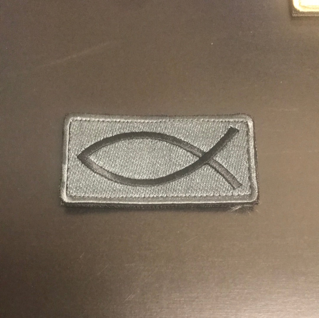 Christian fish Patch – Redemption Tactical